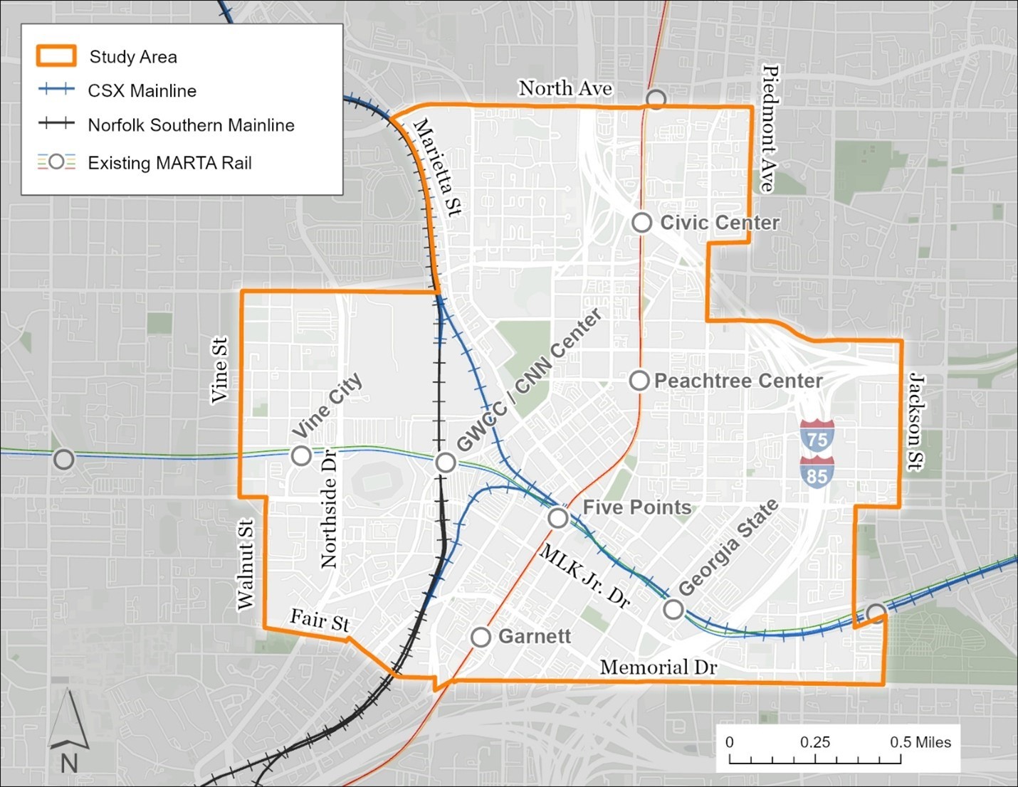 Where Should a New Amtrak Station Be Located? ARC Study Seeks Best ...