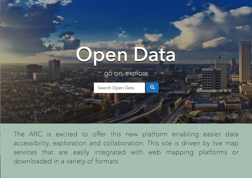 Interactive Data & Mapping Tools - ARC